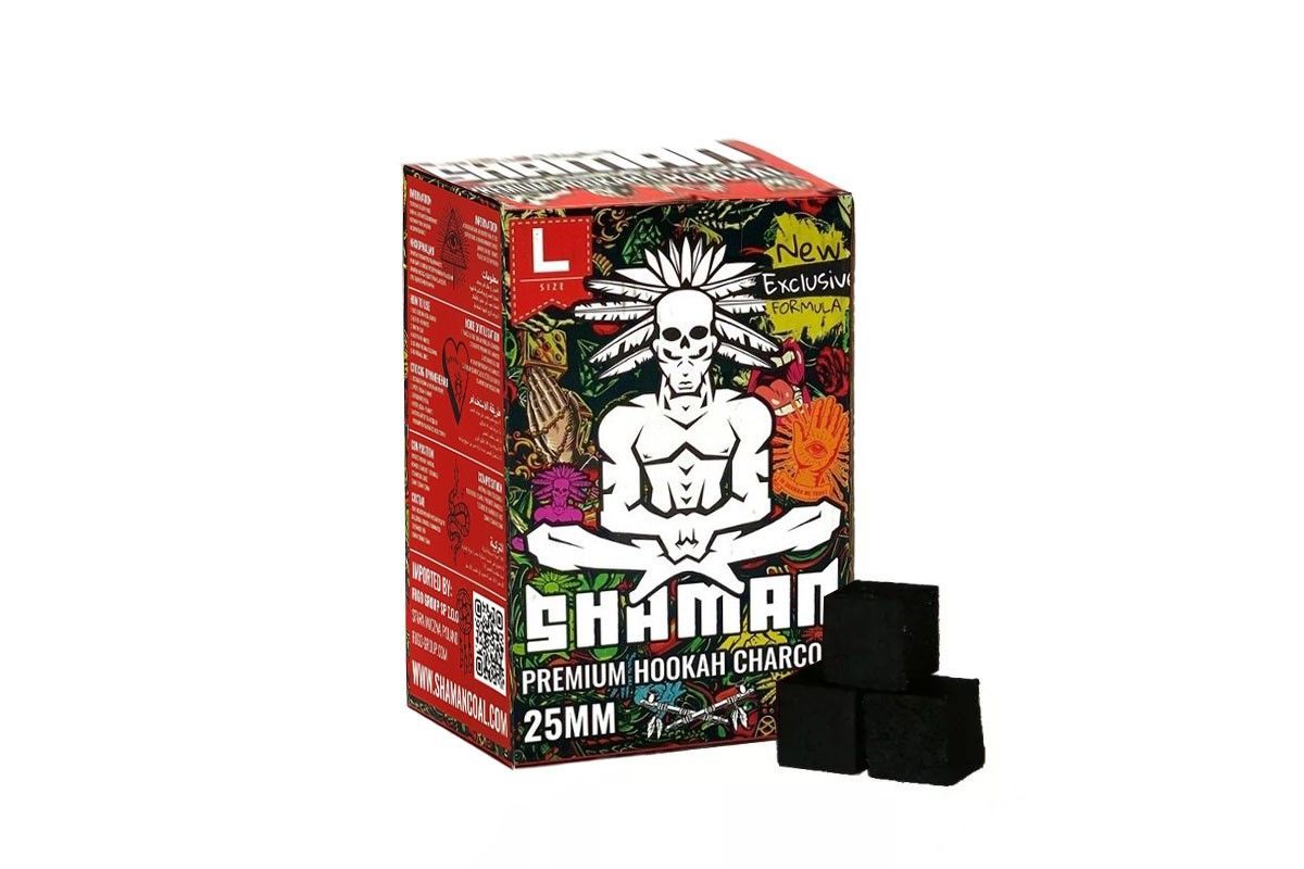 Купить Уголь Shaman Coco 18 куб (25мм) 80к с доставкой по Москве в ...